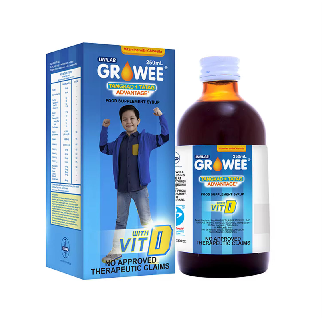 Growee Syrup Multivitamins Growee with Chlorella Growth Factor 250 mL ...